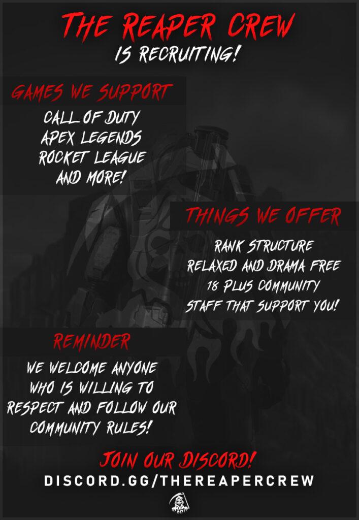 The Reaper Crew | Clan Finder